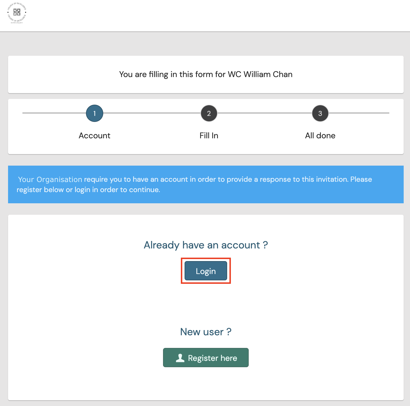 Responding to an invitation sent to a different email address – risr/advance