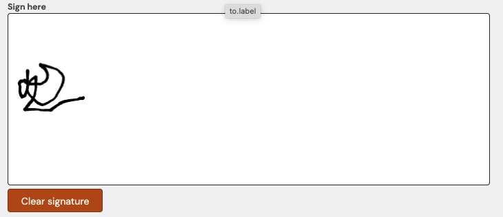 Providing signature sign-off – risr/advance