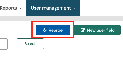 User fields – risr/advance