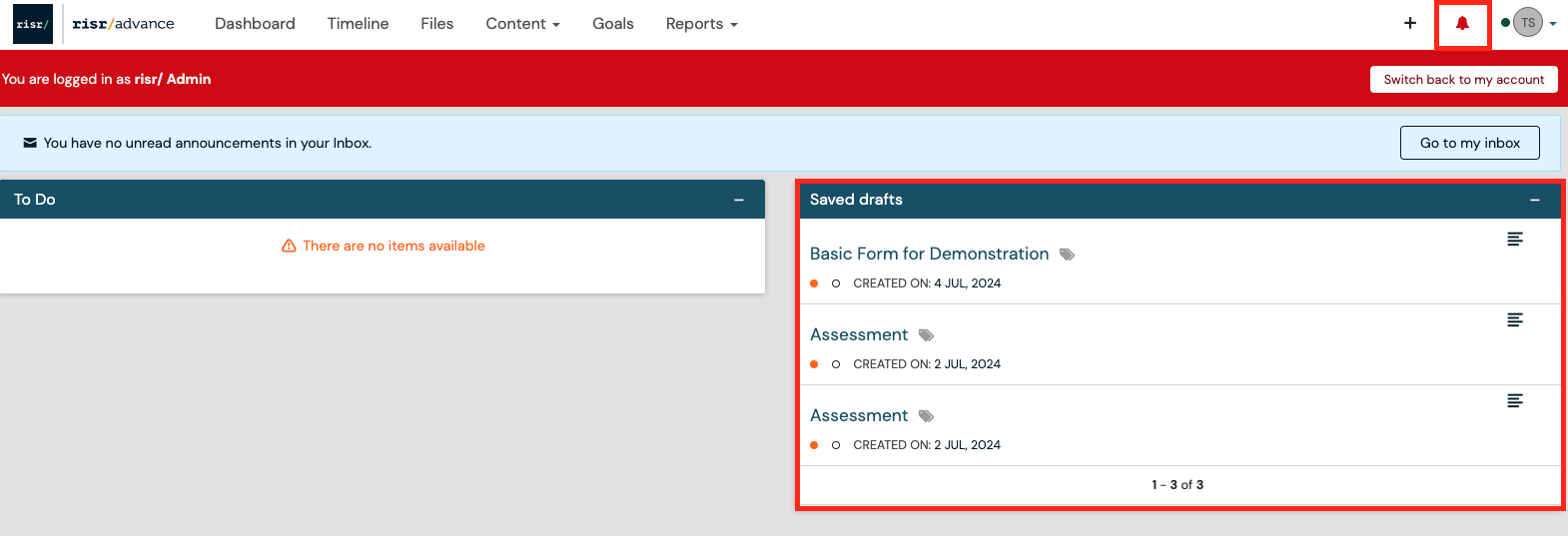 Autosave – risr/advance