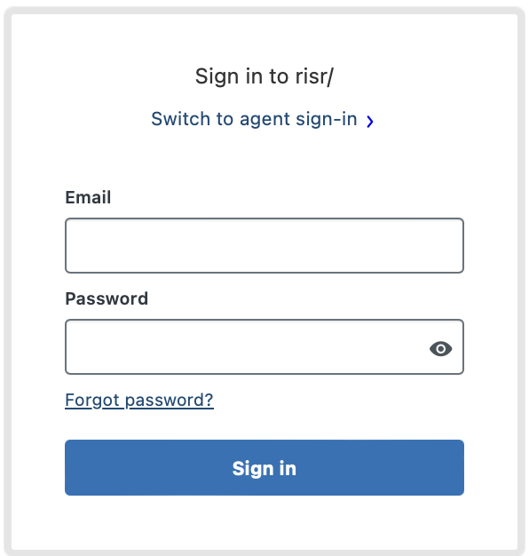 Service desk – risr/advance