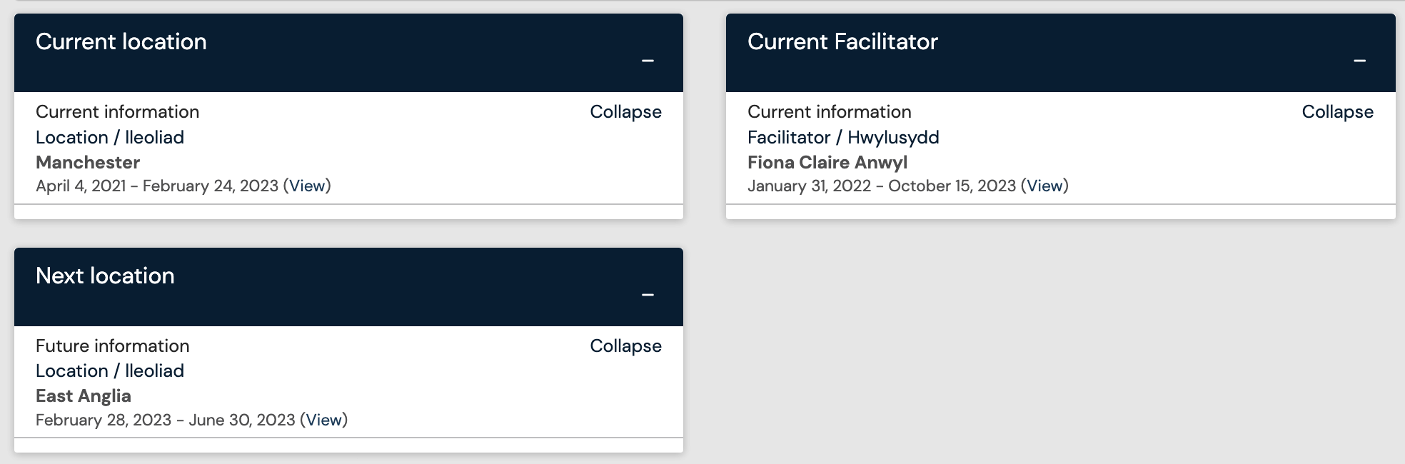 Types of dashboard tile – risr/advance