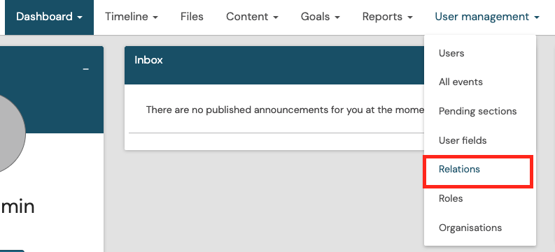Overview of relations – risr/advance