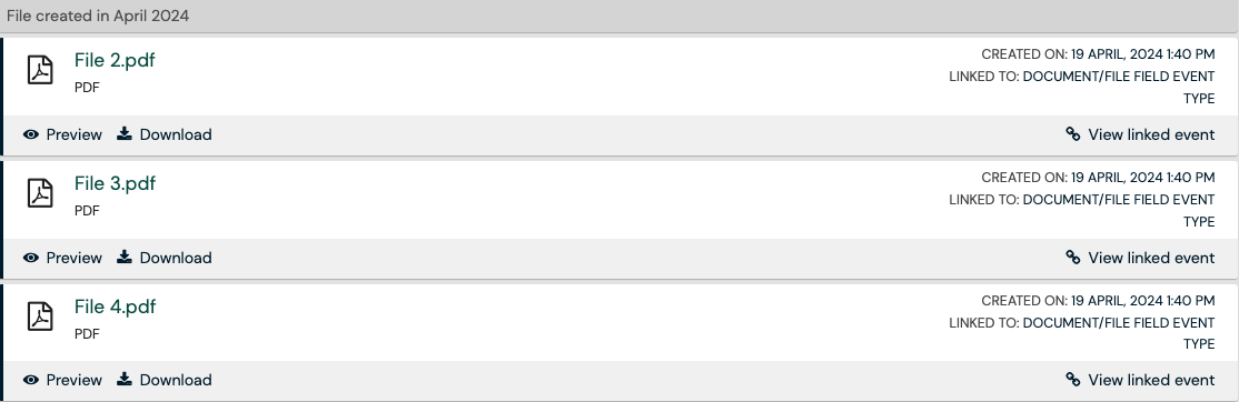 Files area – risr/advance
