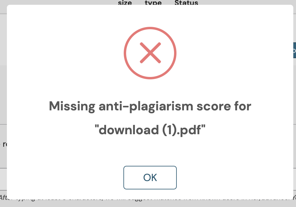 Anti-plagiarism check – risr/advance